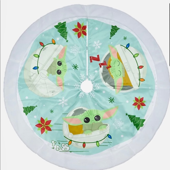Disney | Holiday | Disney Star Wars Mandalorian 48 Inch Tree Skirt New ...